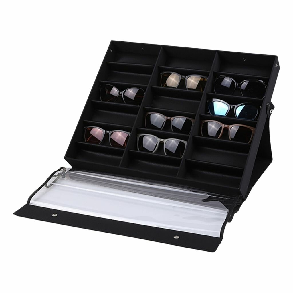 Органайзер #YoungLife, для хранения солнцезащитных очков, влагонепроницаемый, с крышкой, черный