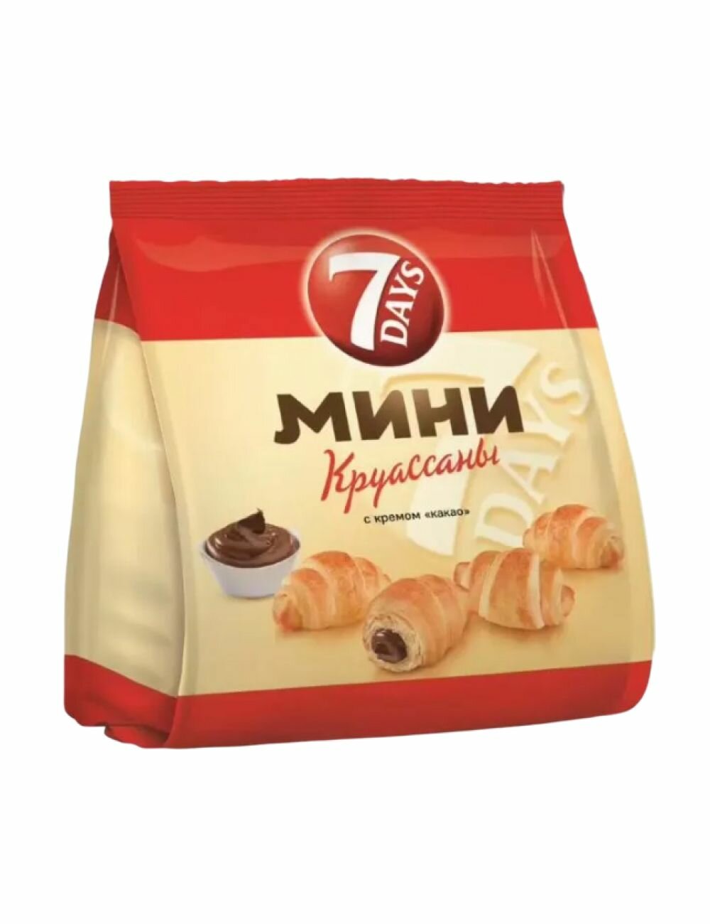 Круассаны 7 DAYS Мини c кремом Какао 176г 1шт