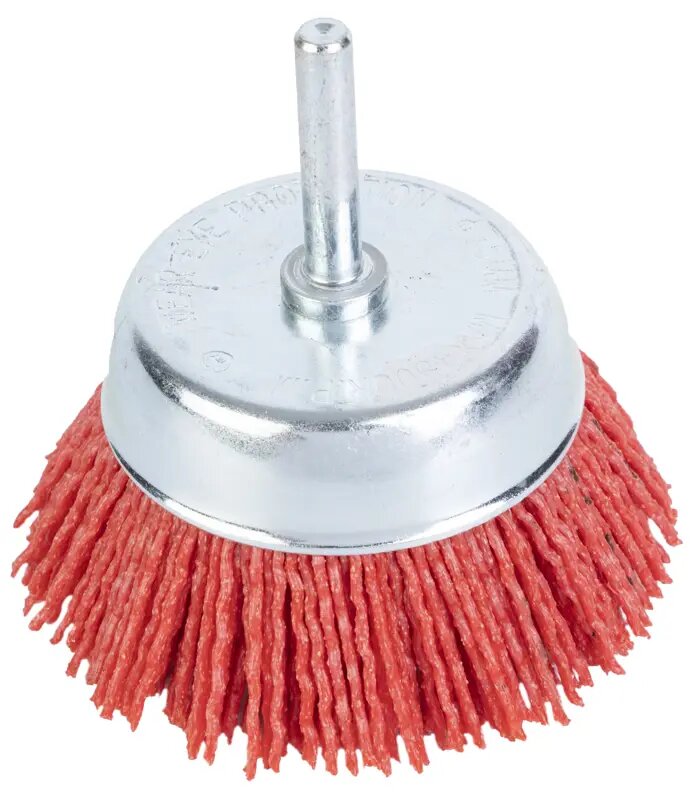 Кордщетка чашка для дрели Elitech 1820.154600 нейлоновая 75 мм