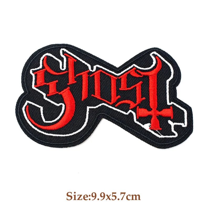 Черный патч SinKon86, 9.9x5.7 см