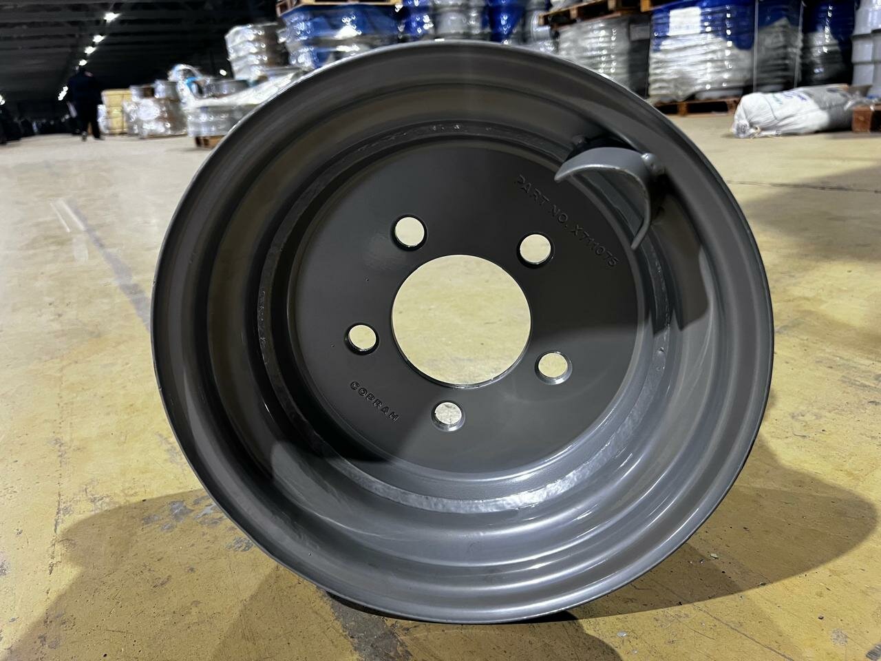 711075 диск колеса 7x12 (94-140-5) RAL 9003 белый