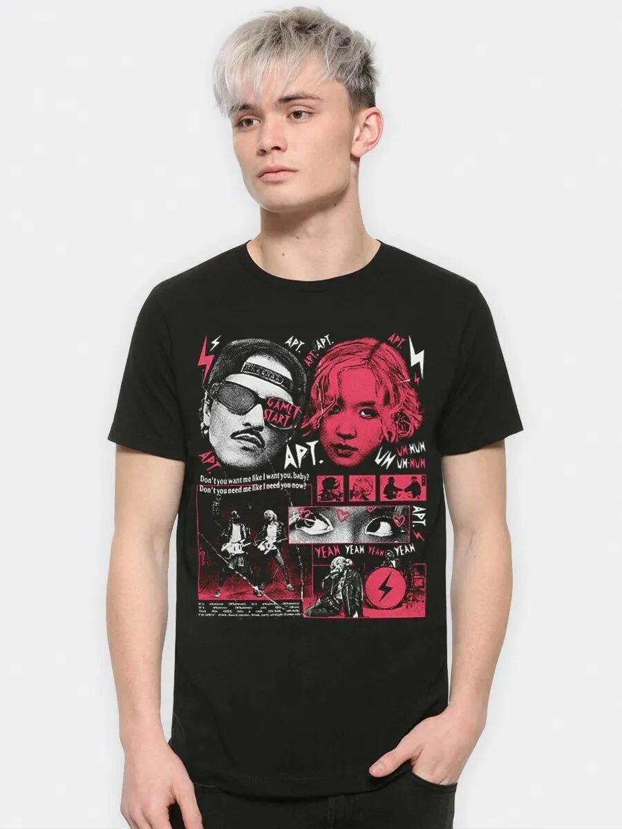 Футболка APT Rose & Bruno Mars / Мужская