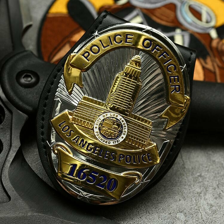 Значок бумажник, большой размер металла соответствующий кожаный коврик кожаный чехол