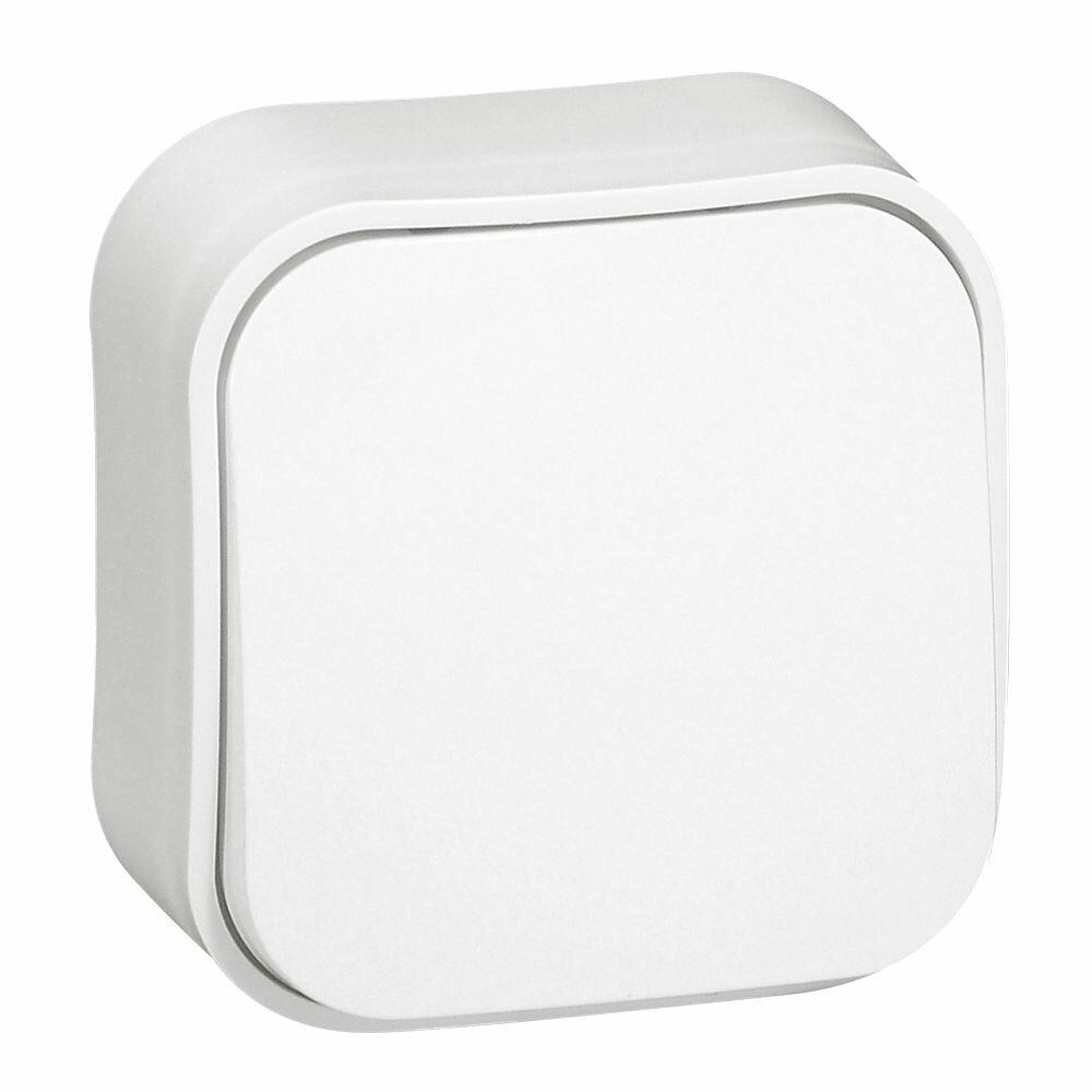 Legrand Quteo Бежевый Переключатель 1-клавишный 10А, 782234