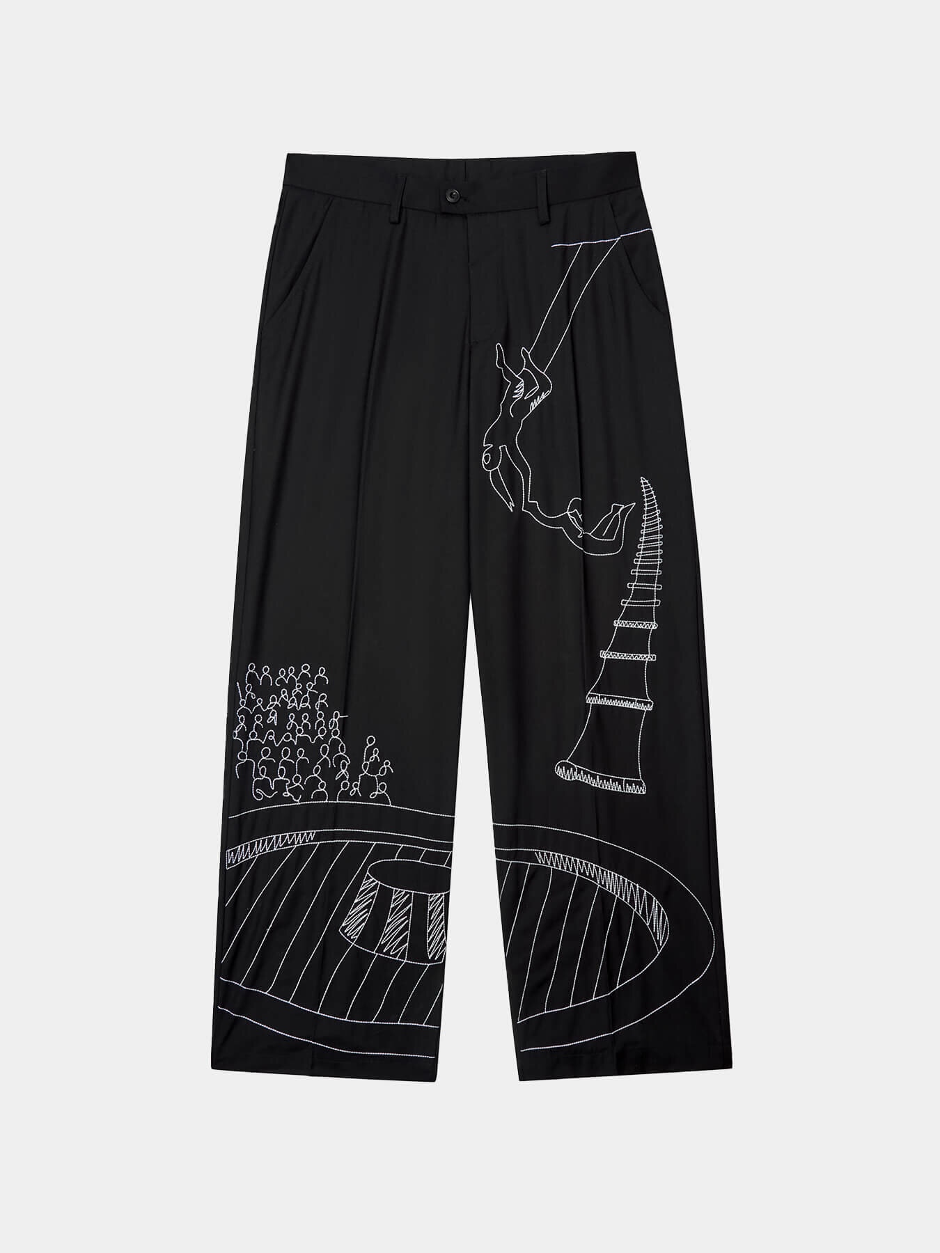 Брюки классические CIRCUS SKETCH BAGGY