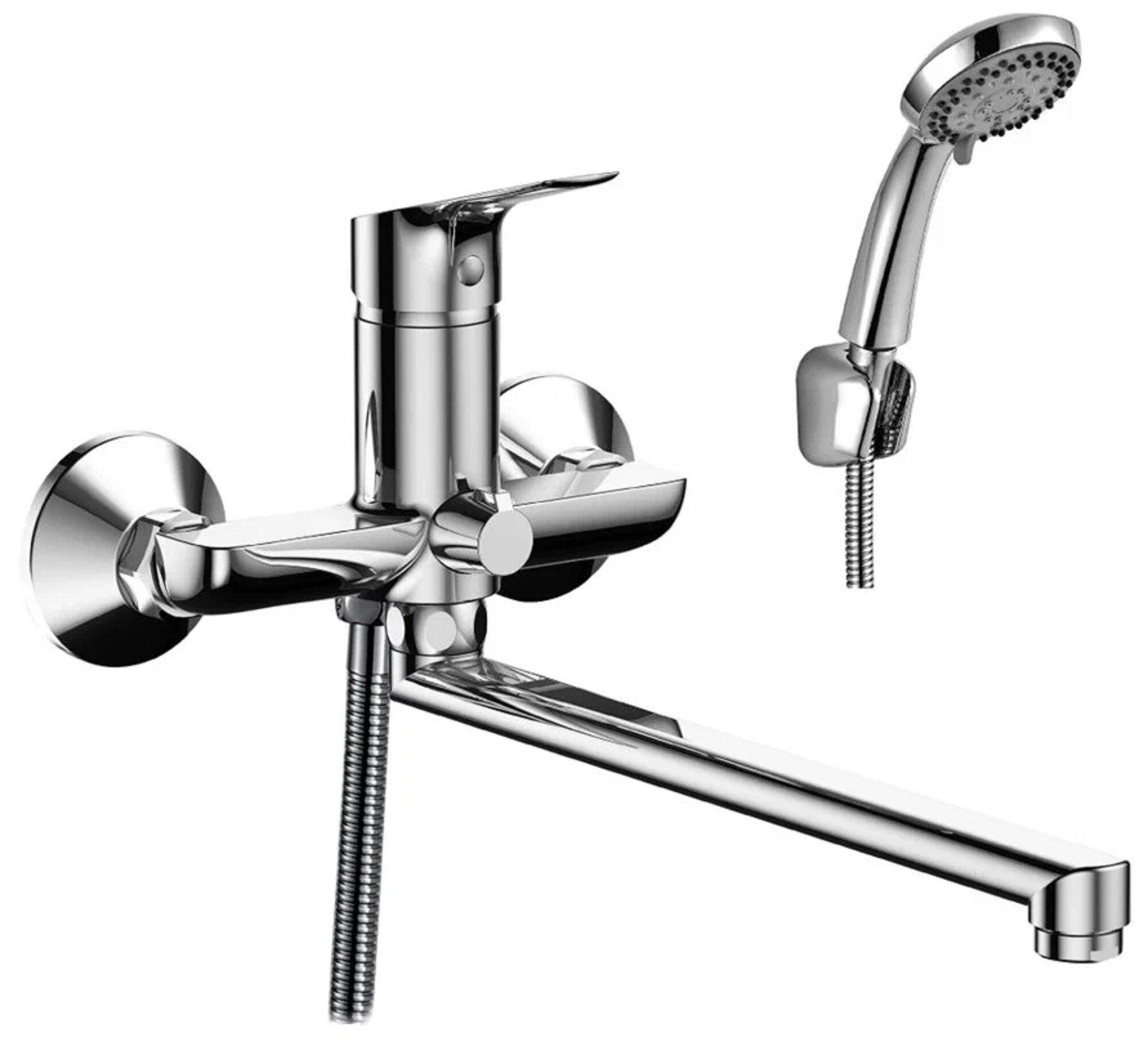 Смеситель Rossinka RS29-33 для ванны универсальный