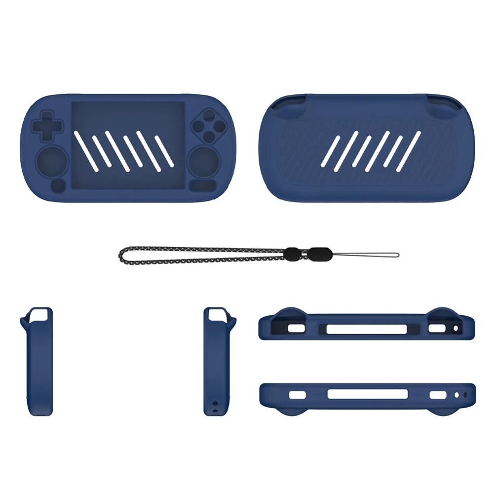 Силиконовый чехол для ANBERNIC RG40XX H Синий, Blue