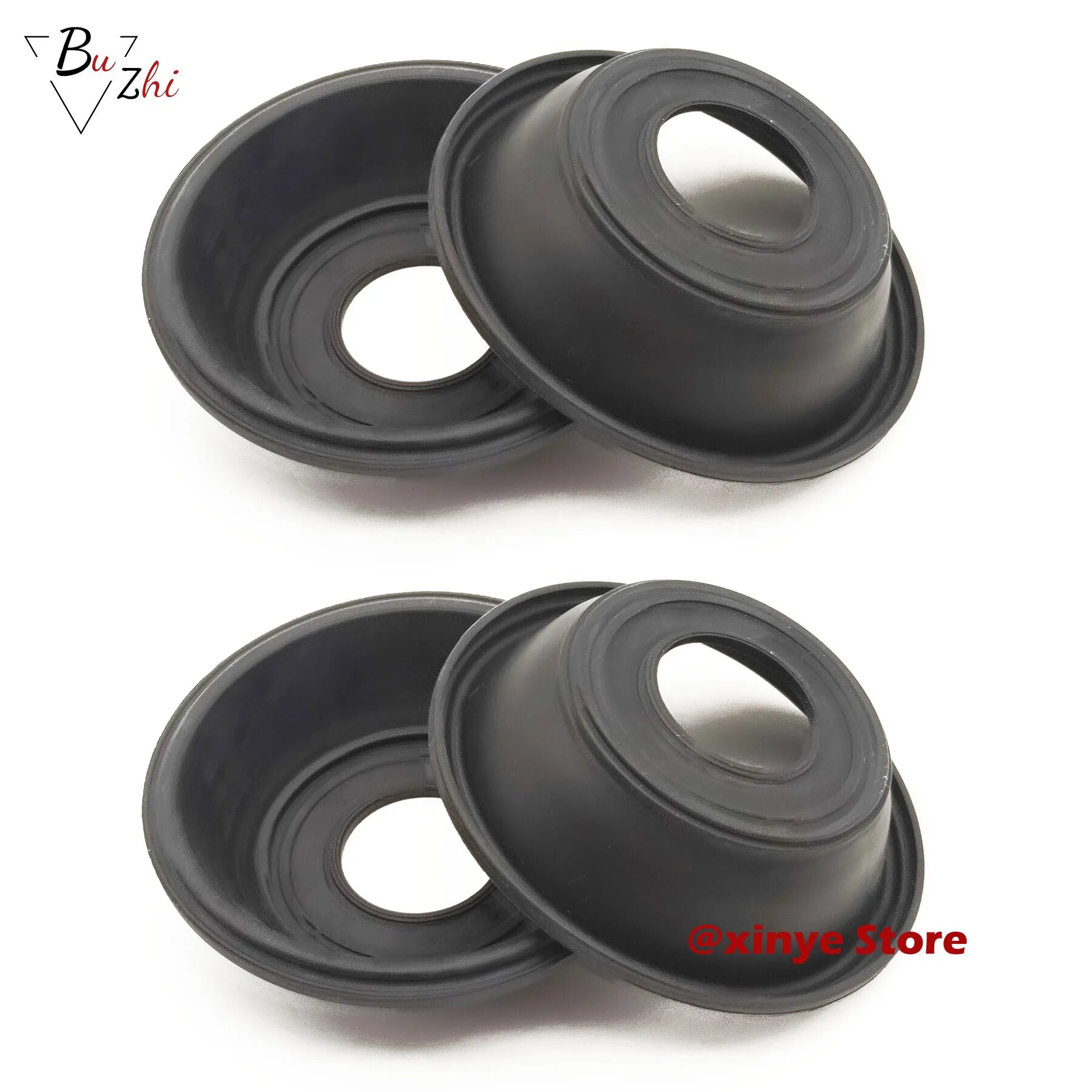 Ремкомплект карбюратора мотоцикла, плунжерная вакуумная мембрана для VN750 Vulcan 750 1990-2005 4pcs