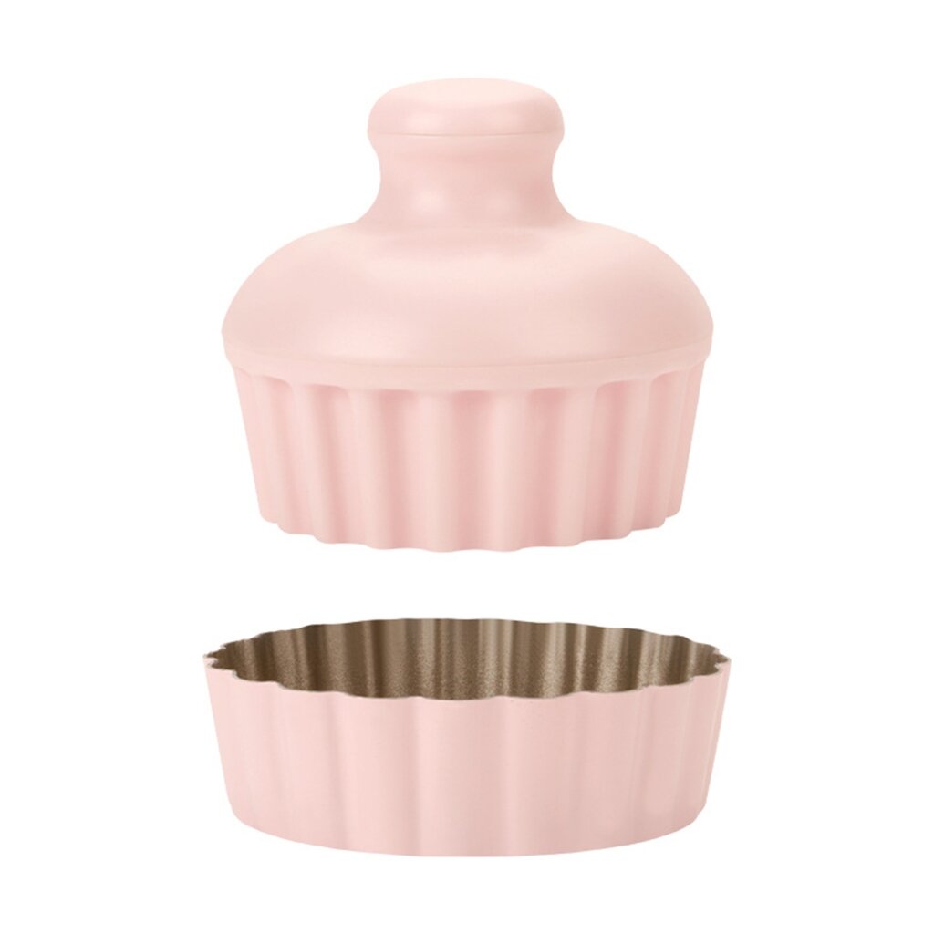 Форма для пирога с пирогом из хризантем 4 дюйма-розовая-4-дюймовая форма для пирога + пресс-стержень