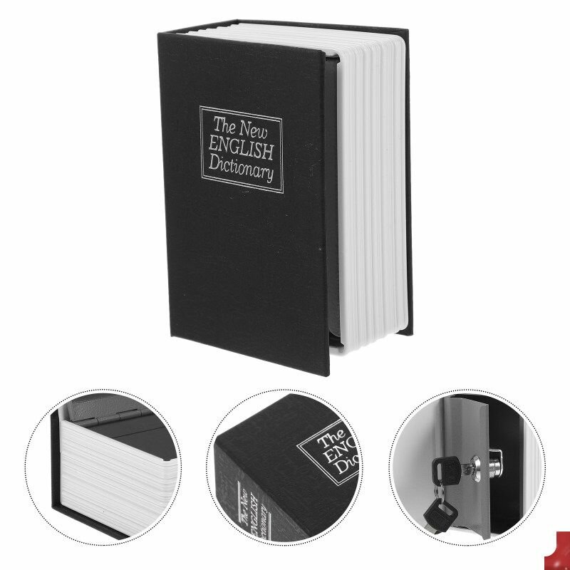 Копилка В Forme Книги С Замком Для Домашнего Использования 11.40X8.00X4.50Cm