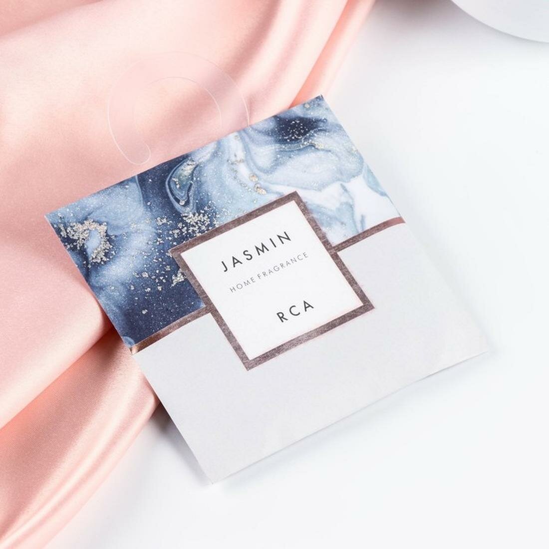 Аромасаше на подвесе "Мрамор. ROSE COTTAGE AROMA", 11х11 см, 18 г, жасмин