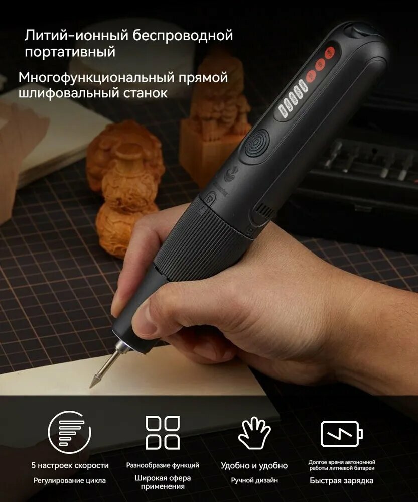 Гравировка на литиевой батарее CREATIONSPACE, перезаряжаемая — фото 1