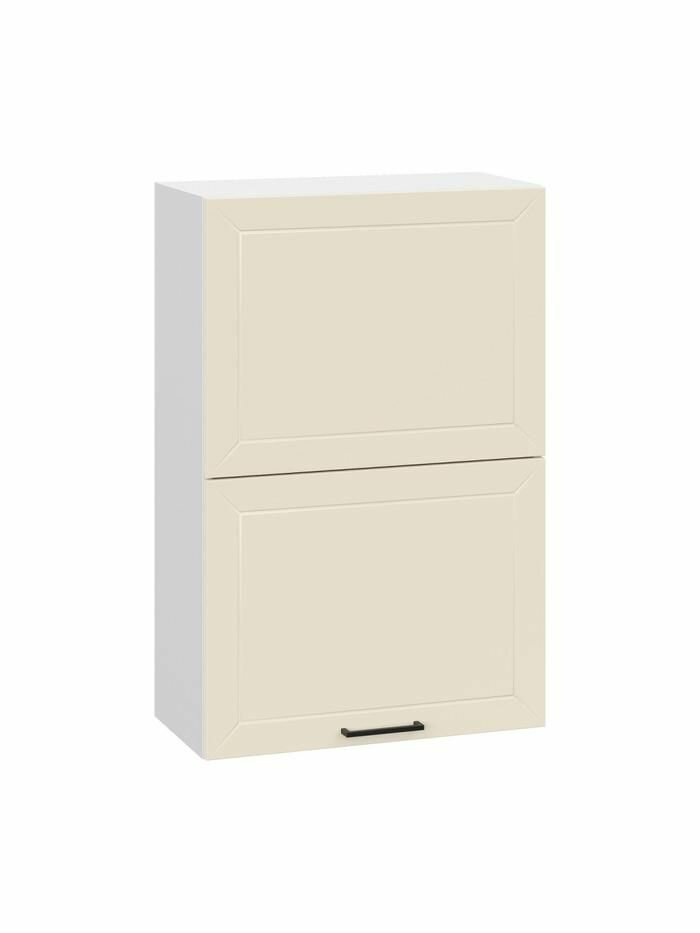 Кухонный модуль навесной, барный шкаф Сектор, высокий, 60х29.6х91.2 см, Белый / Магнолия