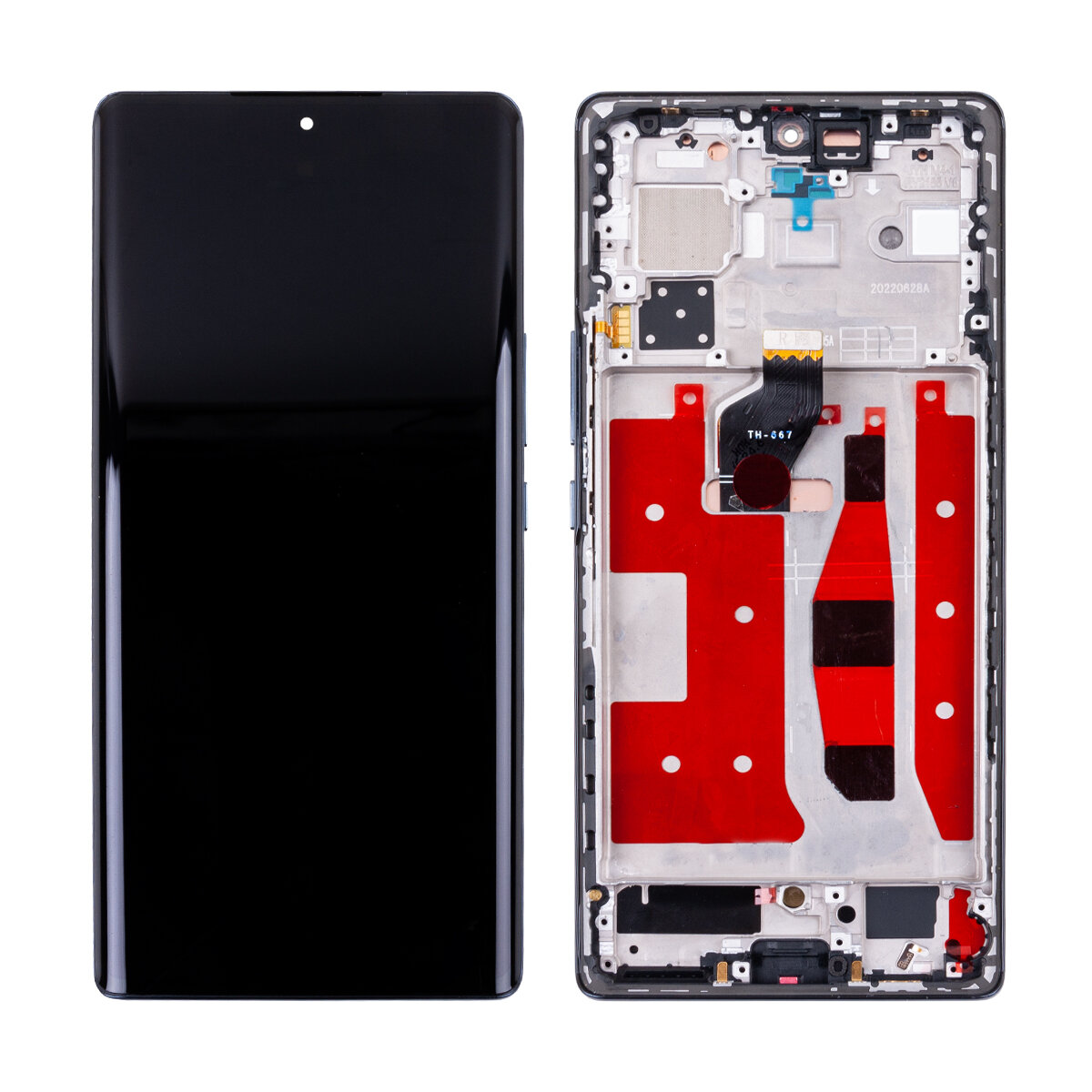 Дисплей для Huawei Honor 70 модуль Черный - OR