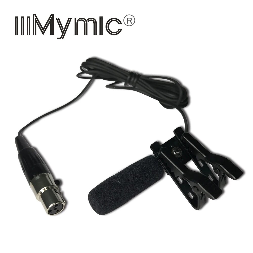 Iiimymic Конденсаторный петличный микрофон для Shure