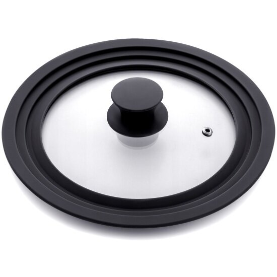 Крышка Regent Inox универсальная, мультиразмер: 20/22/24 см, стекло (93-LID-20/22/24)