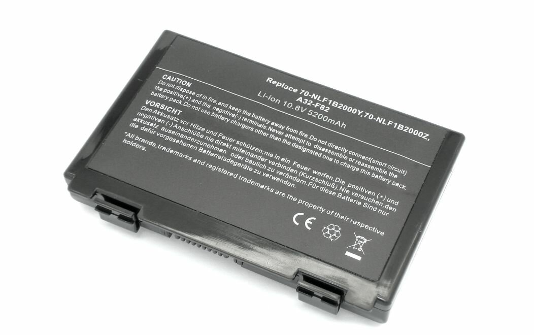 Батарея A32-F82 для Asus K50, F52, K70, P50, X50, X70 (5200mAh, черная), OEM