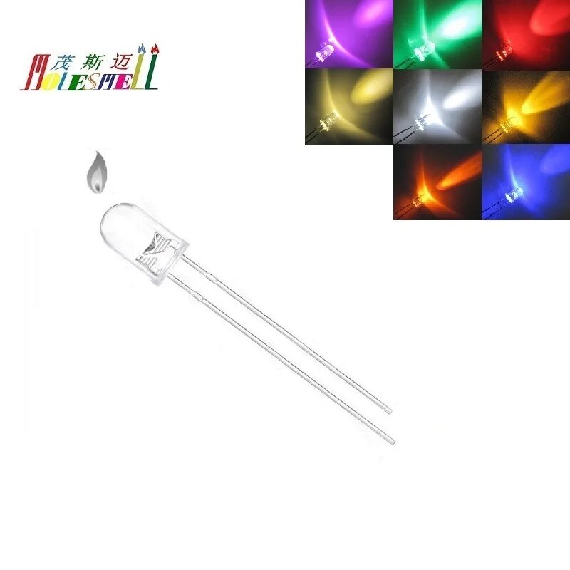 Светодиоды Red flicker 5 мм Molesmell MS