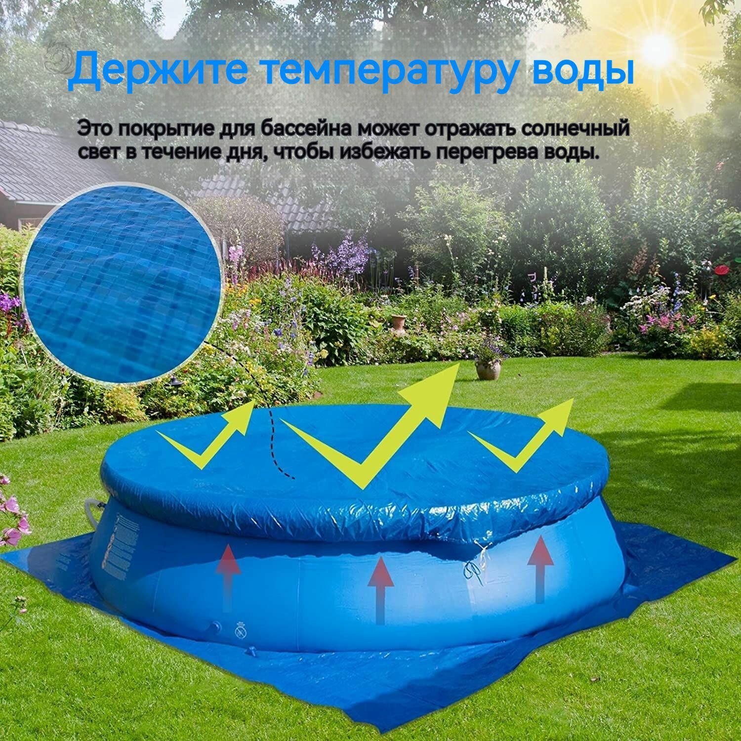 Тент для бассейна — фото 1