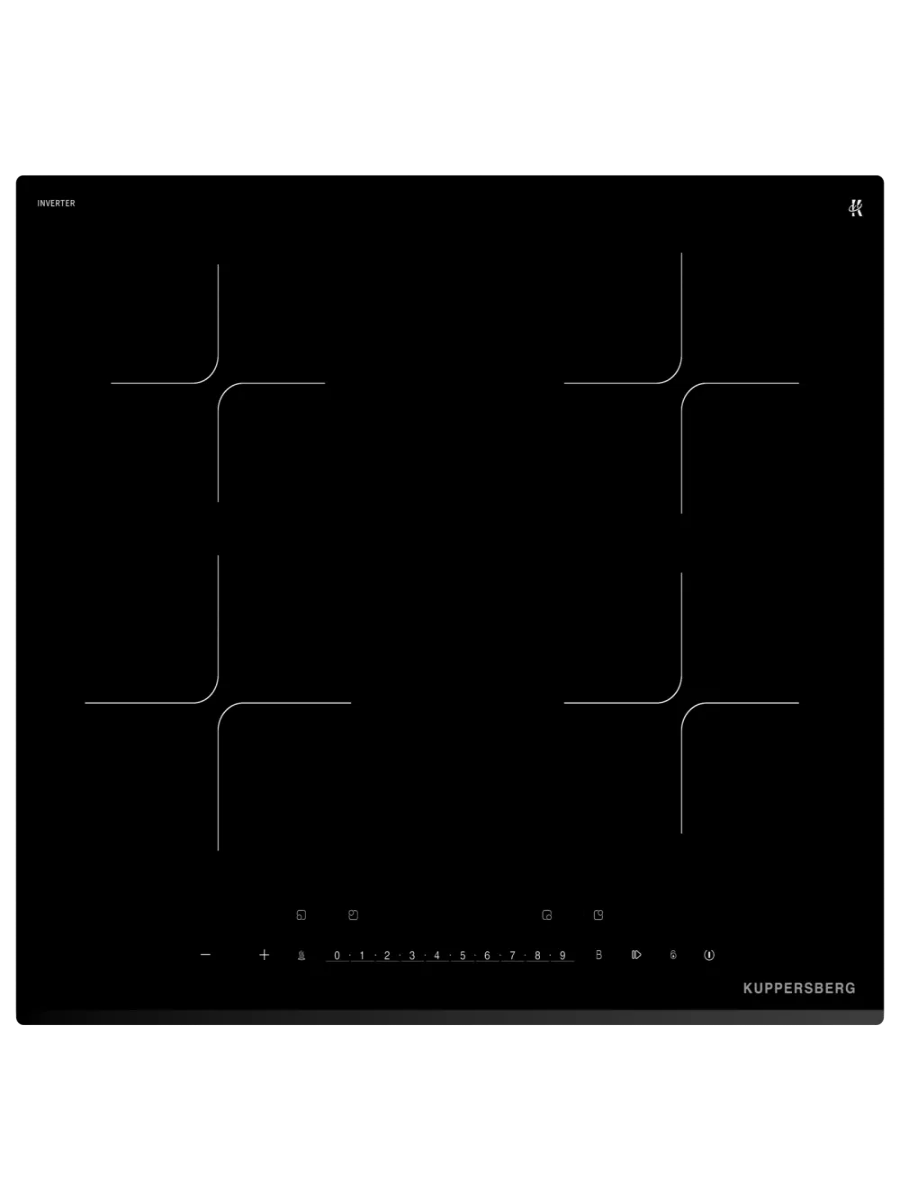 Встраиваемая индукционная панель KUPPERSBERG ICI 609, чёрный