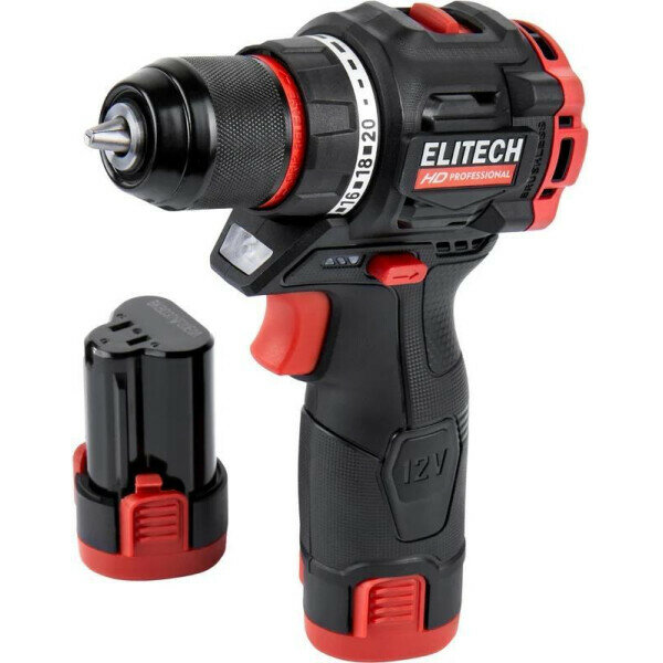 Дрель-шуруповерт ELITECH CD 12L2 (E2201.038.01)