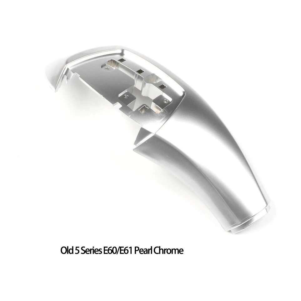 Автомобильная крышка рычага переключения передач, накладка на ручку переключения передач для BMW E60 E61 1-7 серии X3 X4 F20 F22 F23 F30 F35 F32 F36 F10 F18 F06 F12 E60 E61 Pearl Chrome