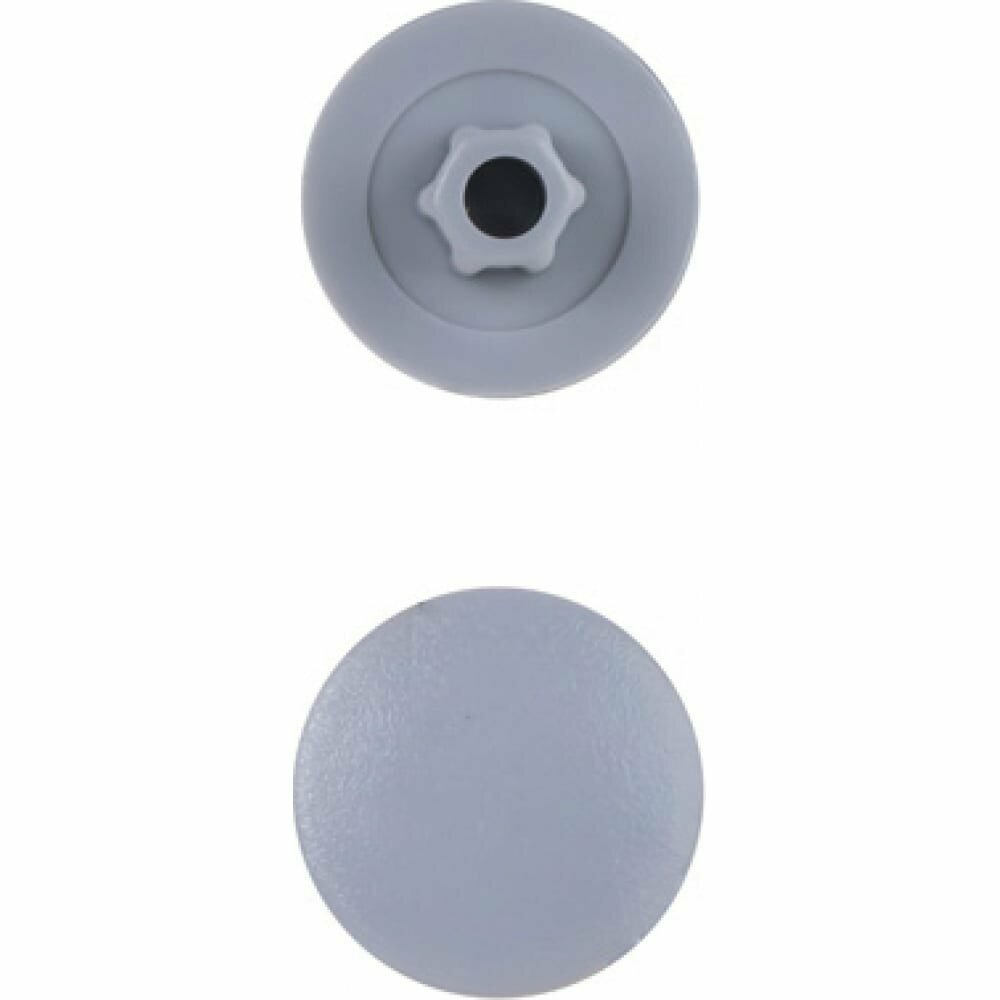 Заглушки для конфирмата, серые, 100 шт.