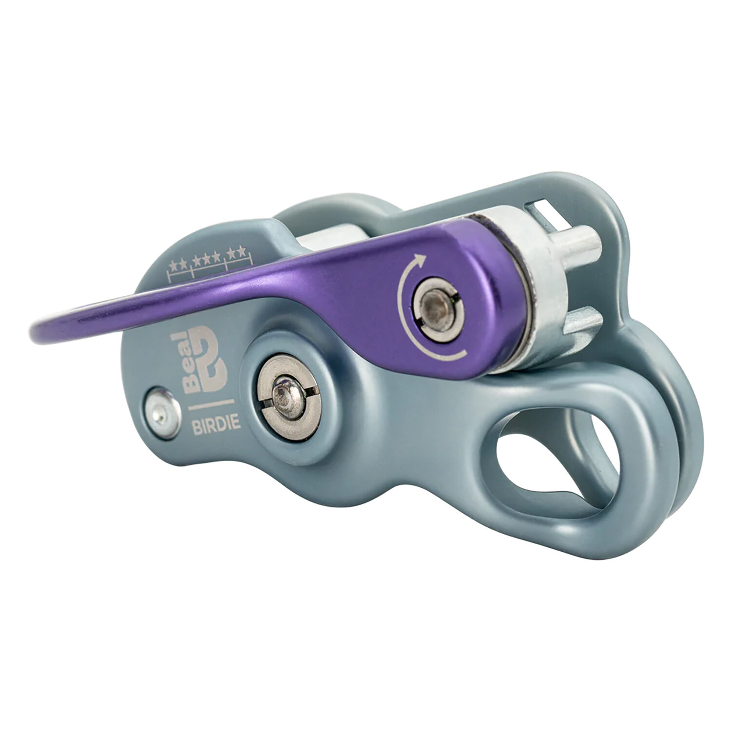 Страховочно-спусковое устройство Beal Assisted-Braking Belay Device Birdie Matt Blue