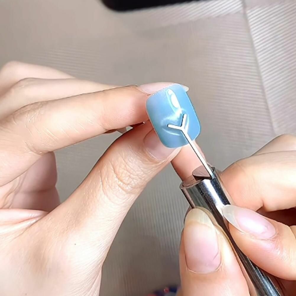 Инструмент для маникюра, магнитный, эффект кошачьего глаза, для гель-лака, компактный