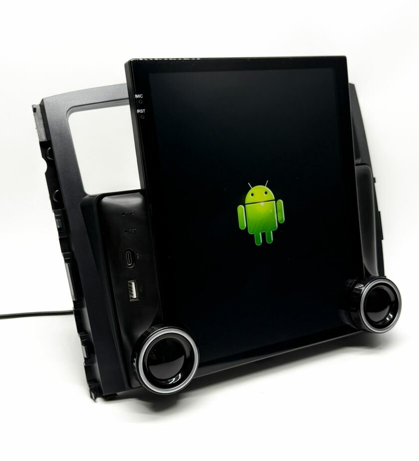 Большая магнитола Tesla Drive One 4/64 с крутилками Mitsubishi Pajero 4 (2006-2011) (Shogun, Montero)