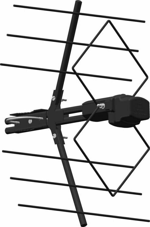 Антенна для телевизора уличная наружная Н118АF 5V б/к