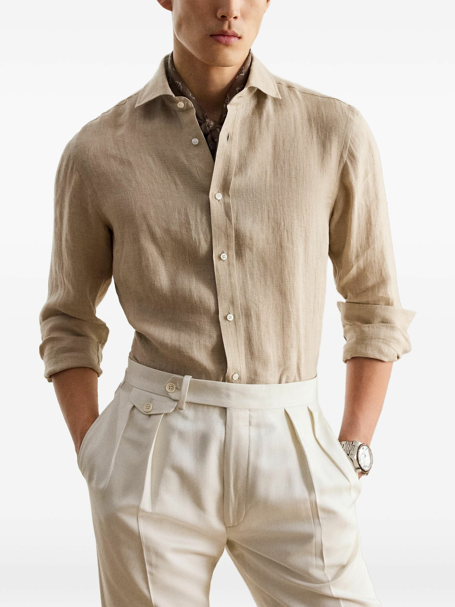 Рубашка Ralph Lauren Purple Label, размер S — фото 1