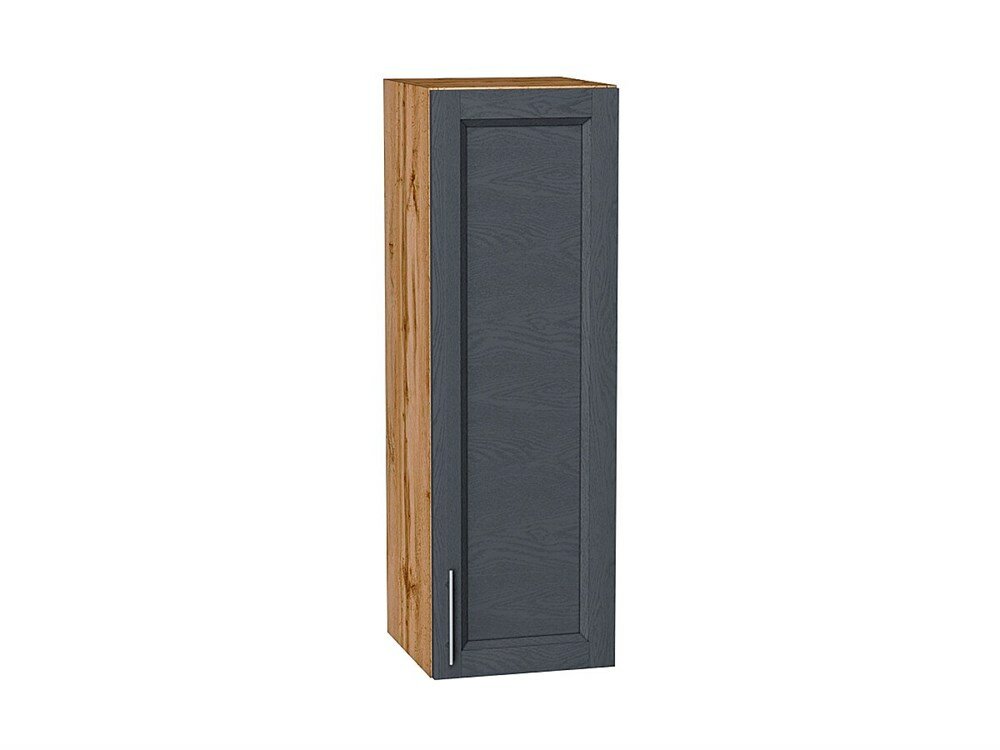 VVT Шкаф верхний с 1-ой дверцей Сканди Дуб Вотан, Graphite Softwood, 920, 300 В*Ш*Г 920*300*320, фасад МДФ Graphite Softwood, корпус Дуб Вотан Graphite Softwood