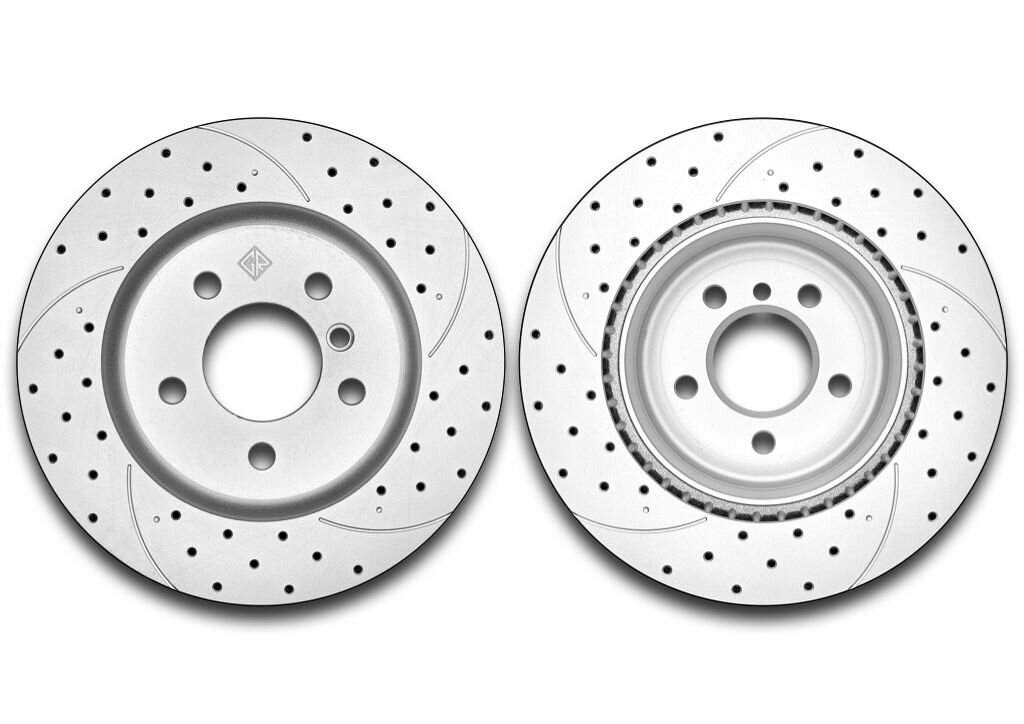 Тормозной диск Gerat DSK-R129P (задний) Platinum