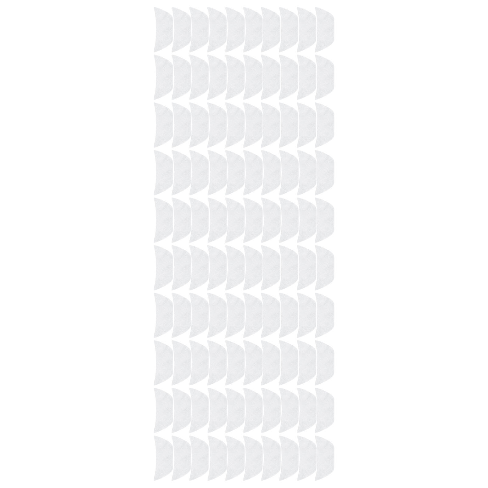 100 листов одноразовых масок для шеи из ультратонкого шелка, увлажнение и укрепление, подходящие для DIY ухода за кожей