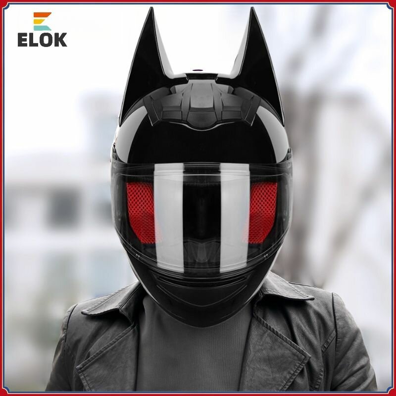 Мотоциклетный шлем Batwing Knight
