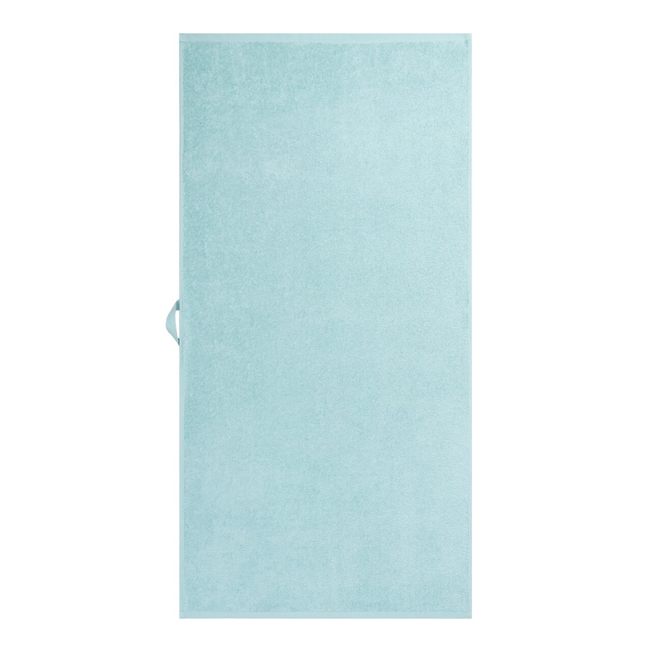 Lowly Махровое полотенце 50×100 см голубой хлопок для ванной комнаты мягкое на ощупь