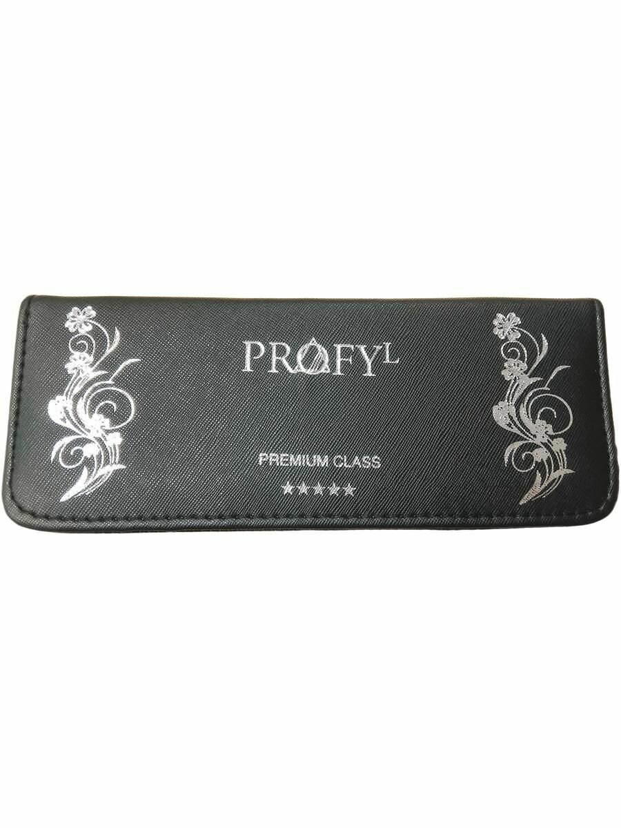 PROFYLAB (Profy-L) Чехол для 1-х ножниц на молнии, экокожа, 7,0 х 18,5 см, чёрный