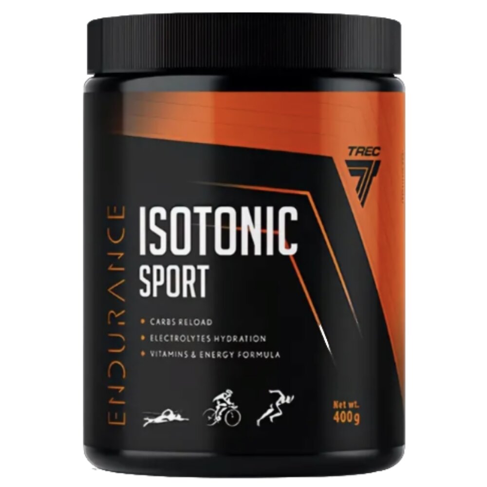 Изотонический напиток Trec Nutrition "ISOTONIC SPORT", с апельсиновым вкусом, порошок, 400 г