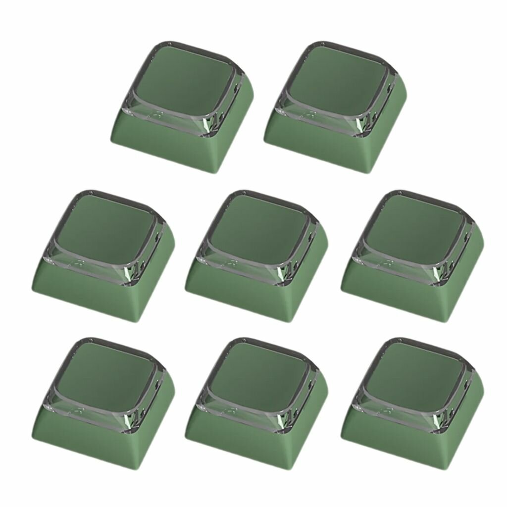 (8) колпачков XDA Height Cap ретро-зелёный