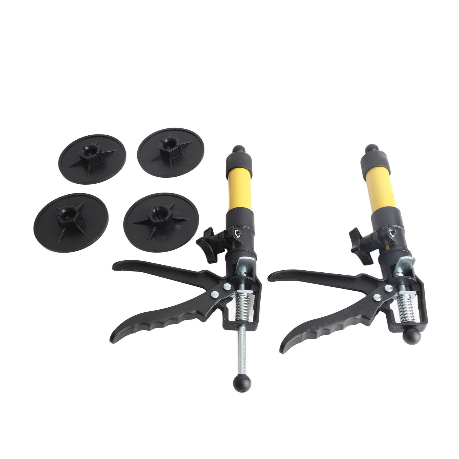 2 установленного шкафа сплавного сплава Сталь от 30 до 59 см. Регулируемый опорный стержень с базовым 40 кг подшипником желтой