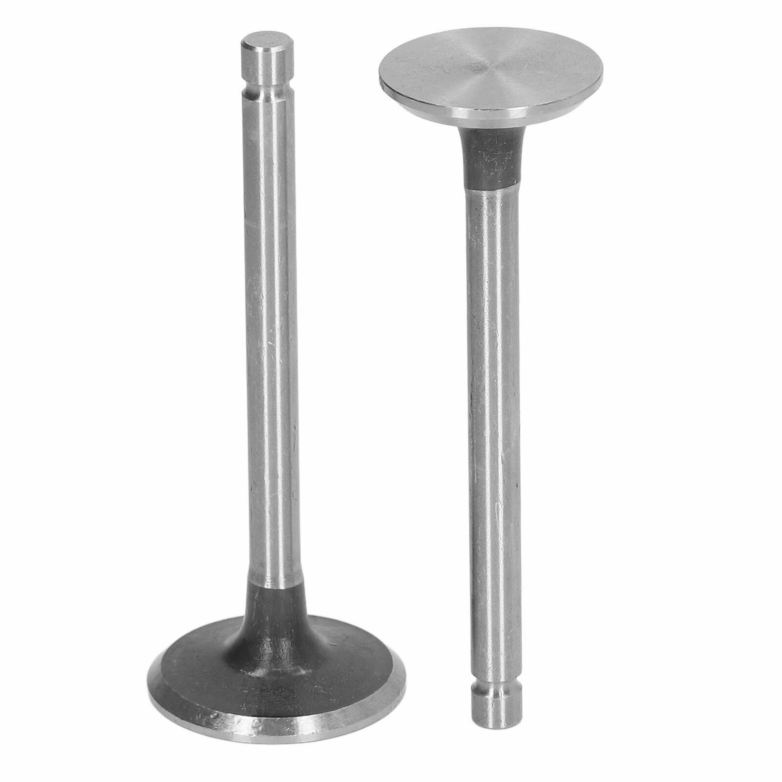 Комплект из 2 впускных и выпускных клапанов из легированной стали, без заусенцев, для генератора и мини-культиватора.