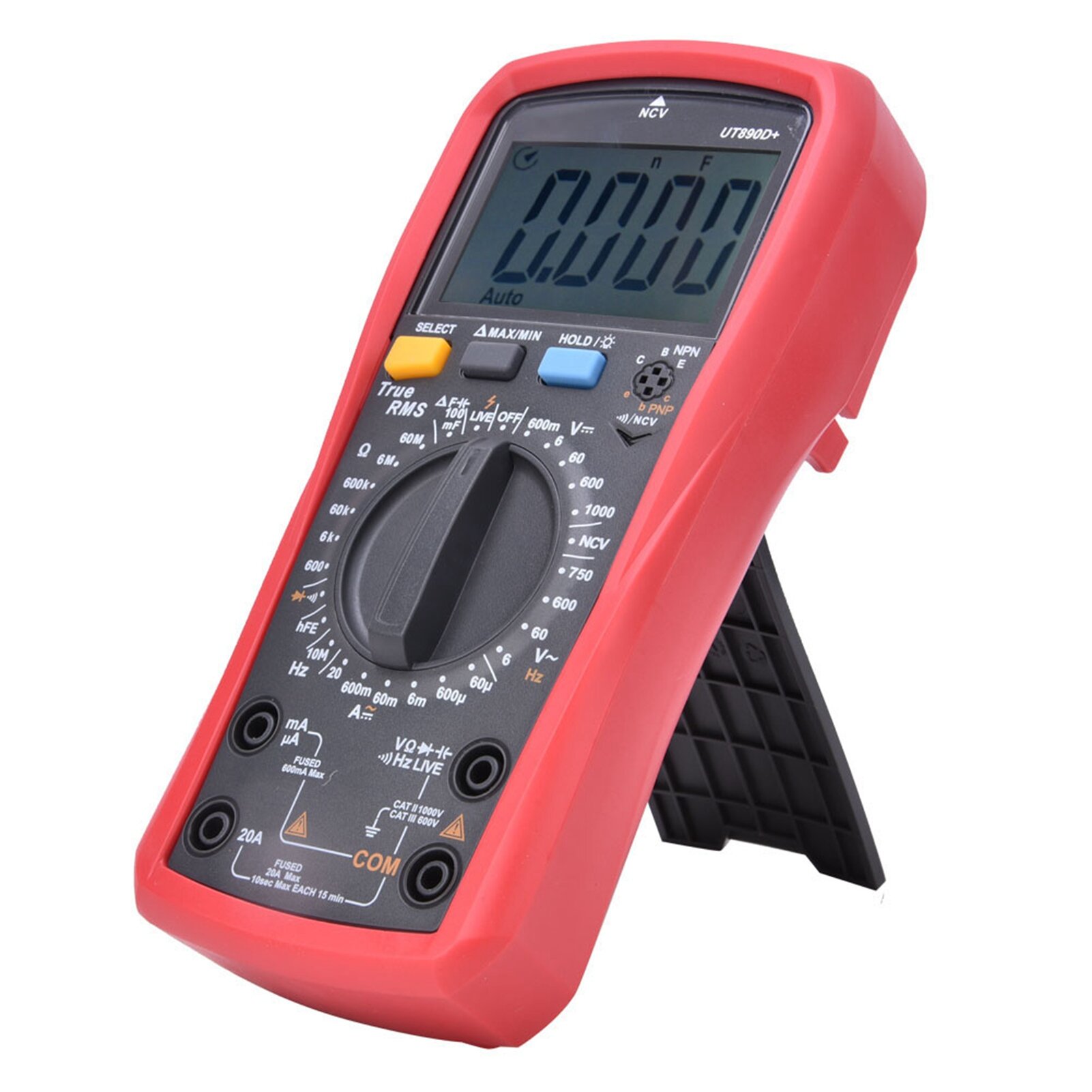 UNI T UT890d 6000 Digits Manual Range True RMS Multi Function Digital Multimeter — фото 1