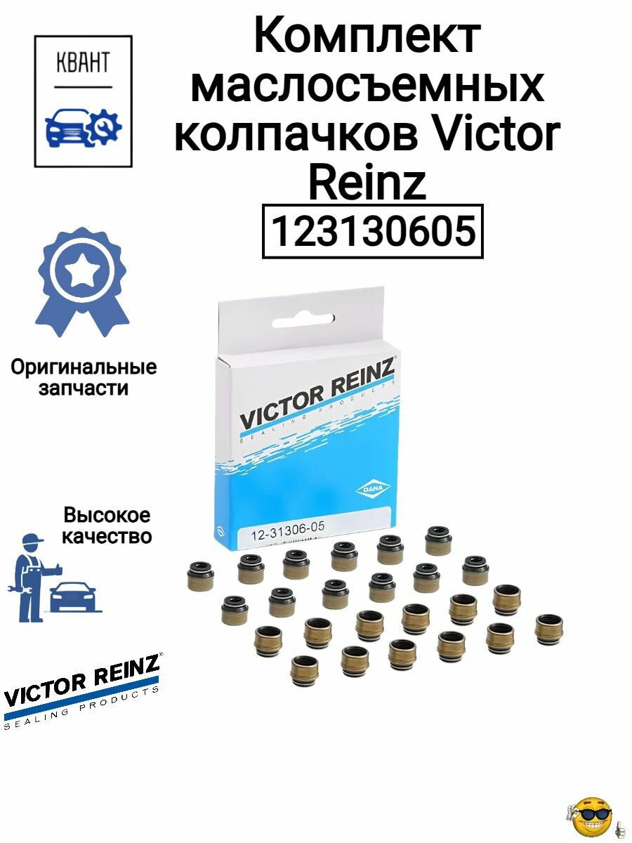 Комплект маслосъемных колпачков Victor Reinz 123130605