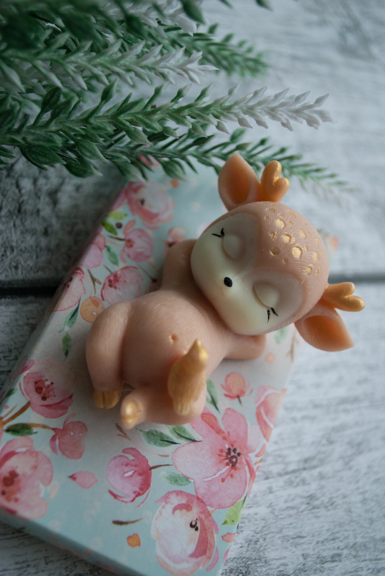 Олененок Бэмби / Подарок для ребенка / Олень / Мыло ручной работы / Сувенирное мыло