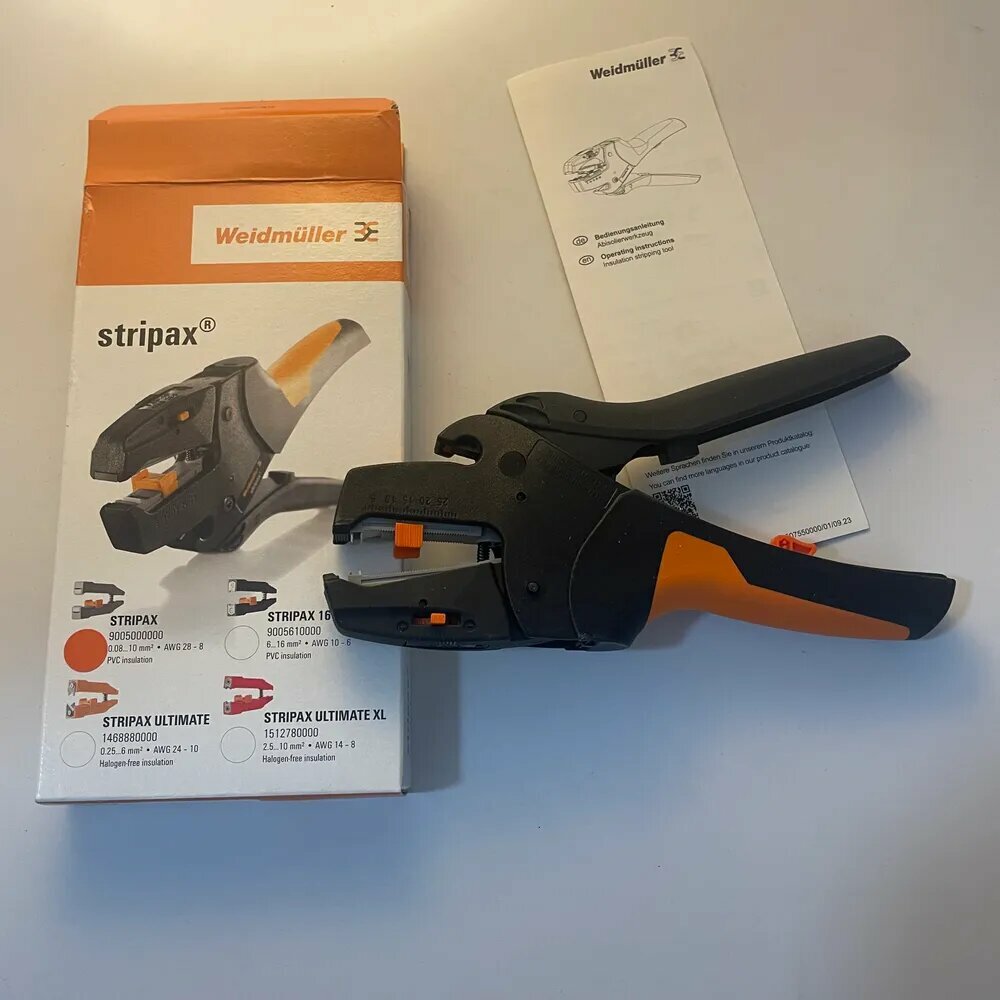 Weidmuller STRIPAX 9005000000 Стрипперы, Инструмент для снятия изоляции и резки