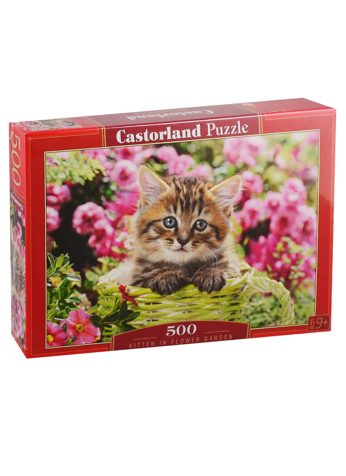 Пазл Castorland 500 эл. 47*33см. Котенок в саду