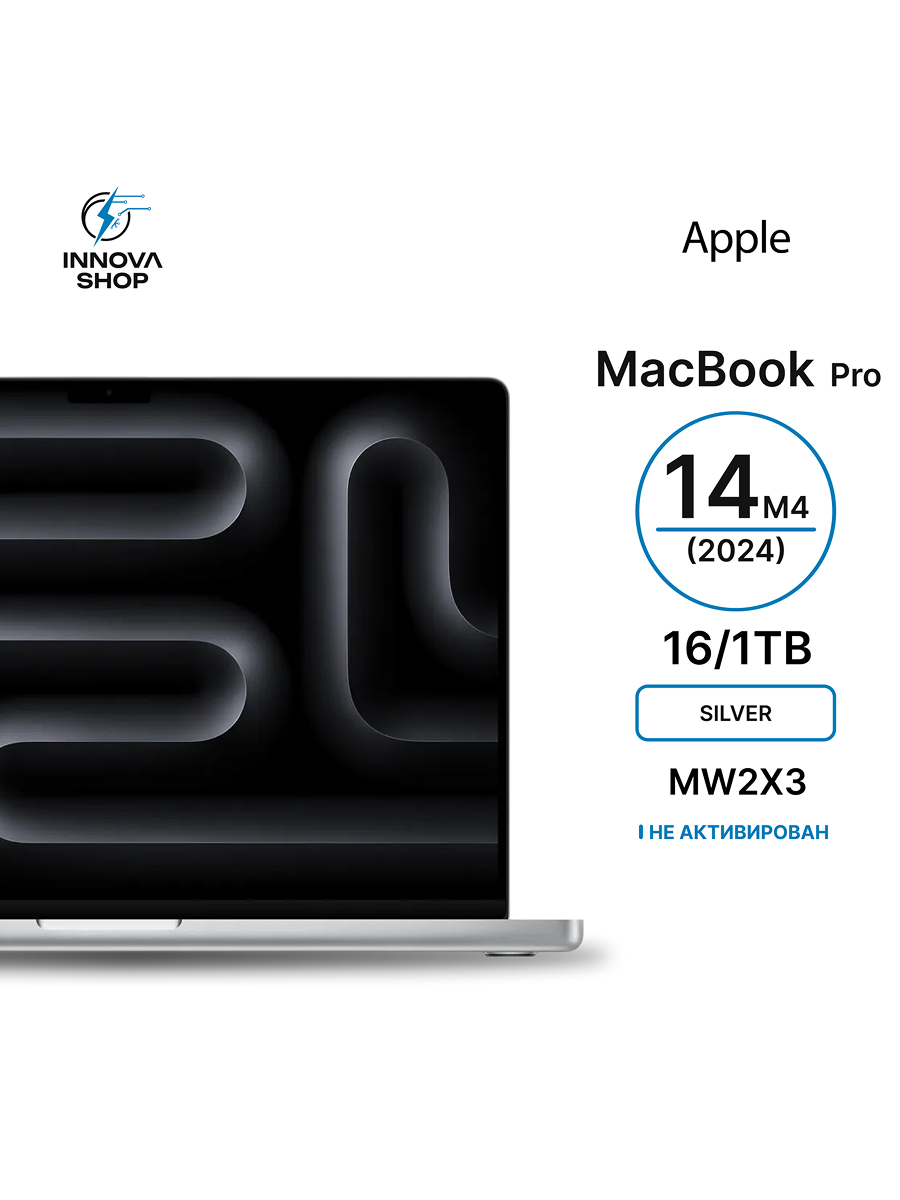 Ноутбук Apple MacBook Pro 14 2024 M4 16/1TB Silver (серебристый) MW2X3