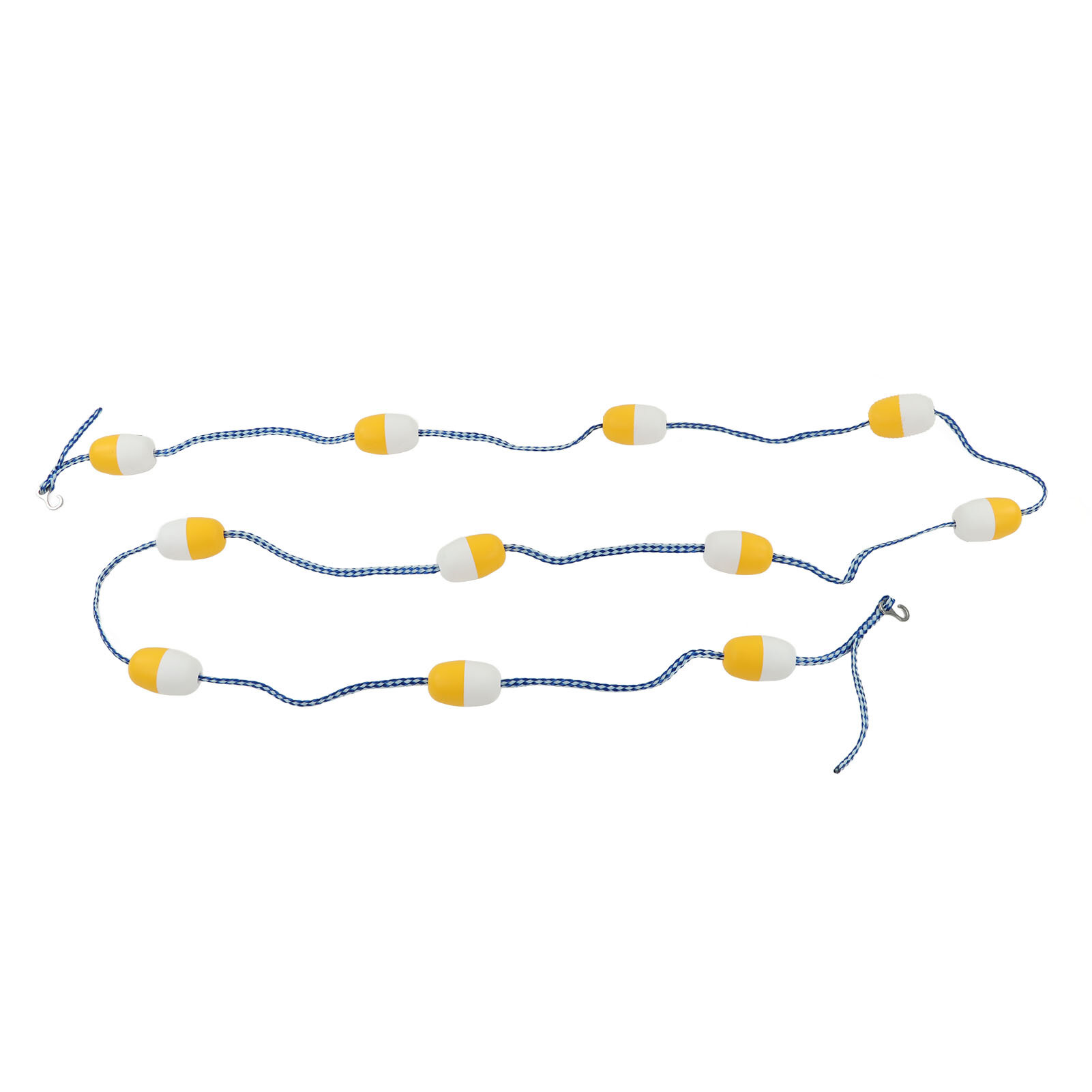 5-метровый ПВХ-шнур для ограждения дорожек в бассейне, 7 см, многоразовый защитный разделитель для крытых бассейнов, прочный плавучий барьер для обучения плаванию и разделения