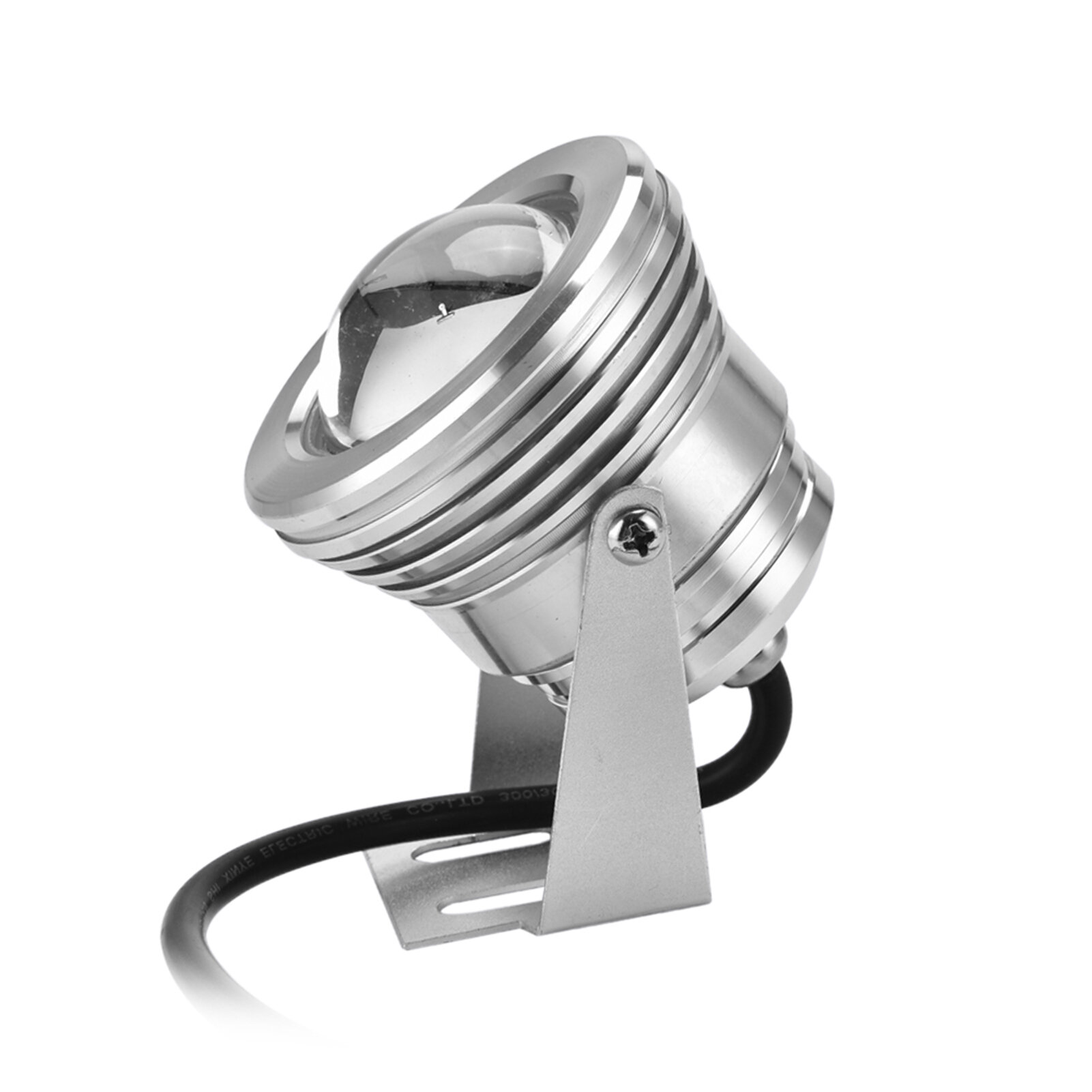 12 В 10 Вт RGB водонепроницаемый аквариум светодиодный прожектор для аквариума бассейн сад подводный серебро